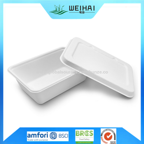 Buy Wholesale China 800ml Eco Friendly Take Away Food Container With ...