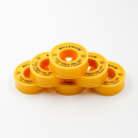Yellow Plumbing Seals Tape Ptfe Thread Seal Tape For Plumbing Sealingpopular - China Wholesale ...