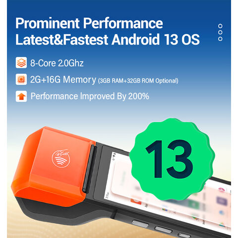 Buy Wholesale China Android 13 Mini Touch Screen Pos Terminal Mobile ...