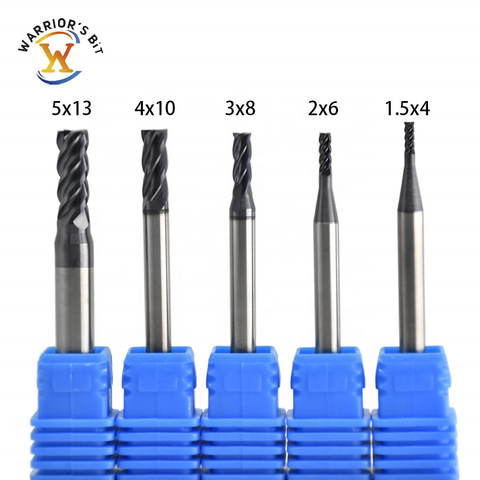 Endmill Carbide Cnc Router Bits For Cutting Steel Hrc55 With Good ...