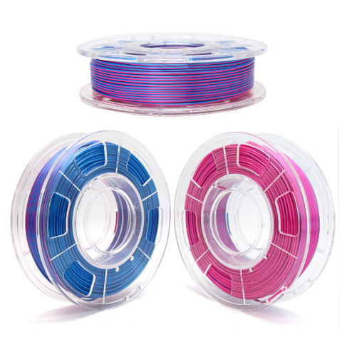 Yousu 3d Factory Wholesale Dual Color Blue To Red Silk Pla Filaments 3d ...