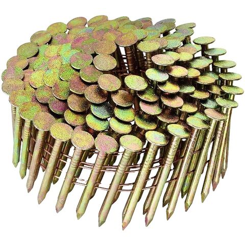 Electro Galvanized Coil Roofing Nails For Usa Market $15 - Wholesale ...