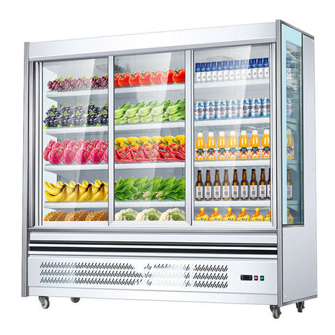 Display Fridge Refrigerator Commercial Supermarket Refrigerator Cabinet ...