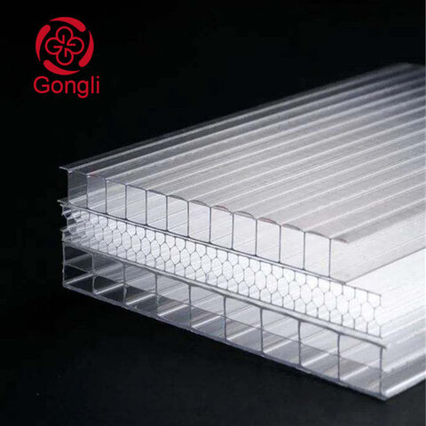 Pc Building Material Customizable Transparent 1-10mm Polycarbonate ...