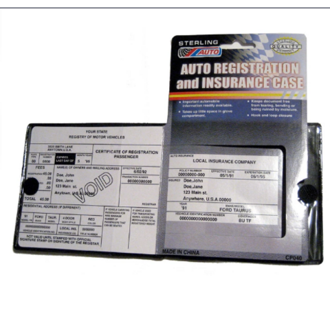 Buy China Wholesale Auto Car Truck Registration Insurance Document ...
