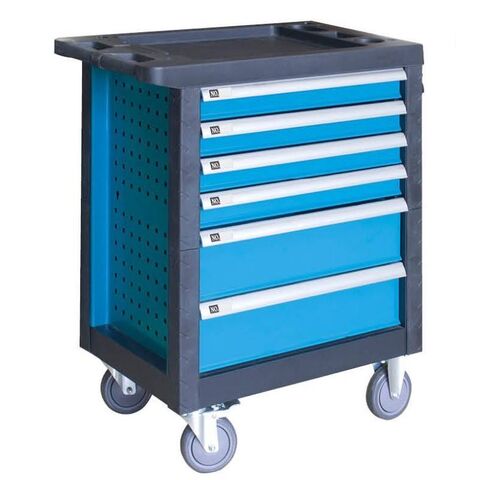 Heavy Duty Steel Locker Cabinet Trolley Toolbox With Six Drawers ...