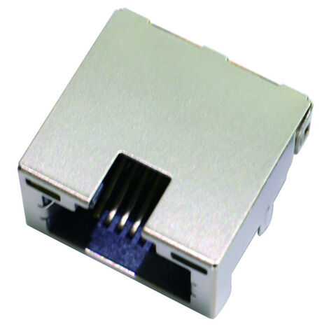 Rj45 Connector Rj45 Sunken Plate 4.2 Dip Straight Foot With Shell And ...