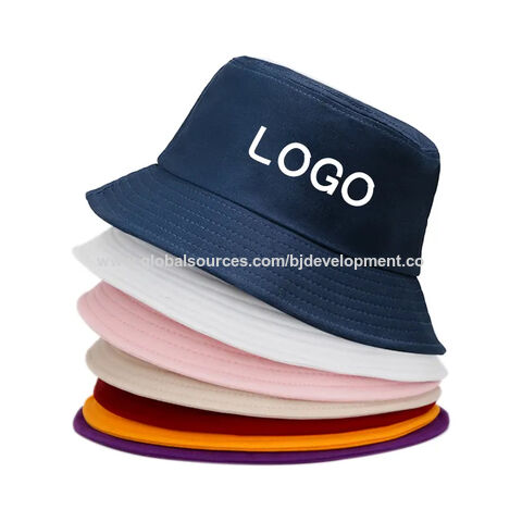 Buy Wholesale China Solid Printed All Cotton Custom Bucket Hats ...