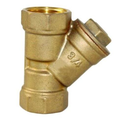 Oem Brass Y Strainer Filter Valve 1/2 To 2 Size Y Type Strainer With Stainless Steel Filter ...