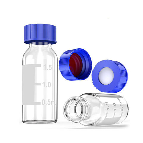 Aijiren Lab Short Thread Glassware Liquid Chromatography 9mm Autosampler Clear Hplc Vial - China ...