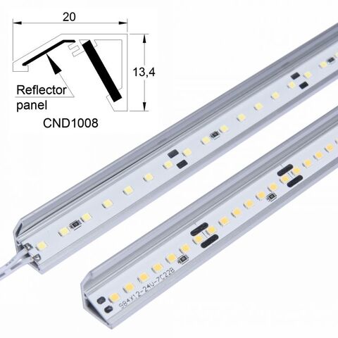 Buy Wholesale China V Aluminum Profile 12 24v/m Led Rigid Light Bar ...