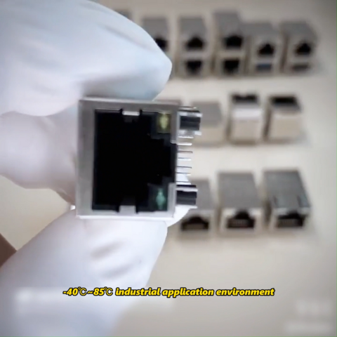 Supply All Kinds Injection Molding Network Single Port Ethernet Modular ...