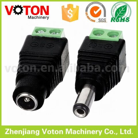 Buy Wholesale China Pairs Dc Power Female Male Plug Jack Adapter ...