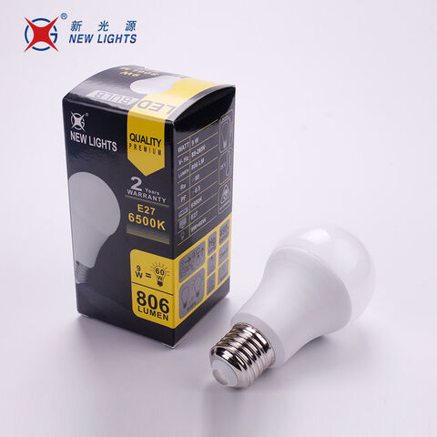 New Lights Stock Item Color Box Housing 85-265v Ra80 6500k E27 9w 12w ...