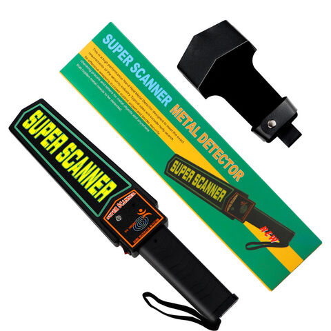 Md3003bi Portable Handheld Metal Detector Body Scanner For Railway ...