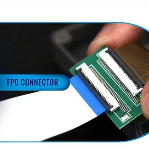 Fpc Connector 0.7mm Pitch 10 Pin Hrs A50 Vertical Fpc/ffc Connectors 0. ...
