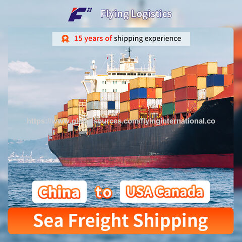 Buy China Wholesale Sea Fright To Usa Canada Cheapest Ocean Shipping ...