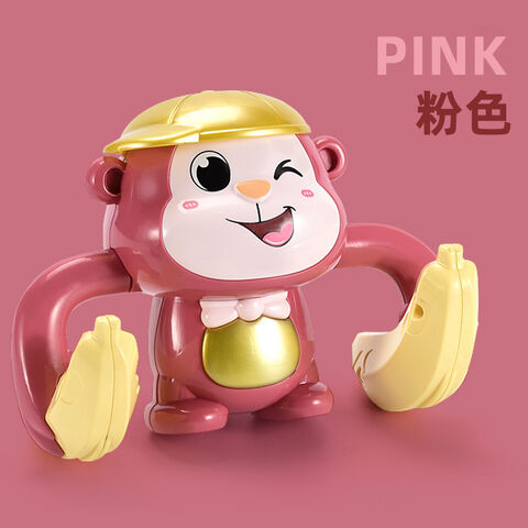 Battery-operated Rolling Monkey Toys, Animal Plush Toy, Soft Toy ...
