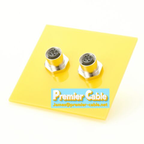 Buy Wholesale China M12 Control Cabinet Feed-through Connector For Can ...