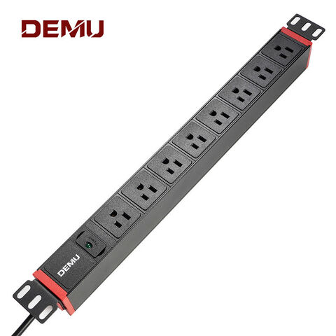 Buy China Wholesale Demu 19 Inch 1u 8 Way Us Standard Mining Pdu With ...