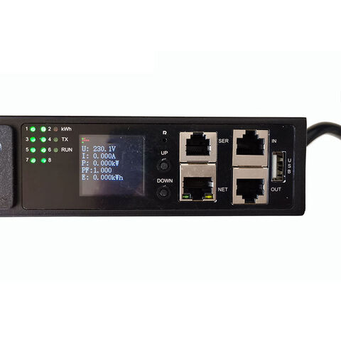 Smart Pdu Cabinet Power Socket 2 Port American Standard Telnet, Snmp ...