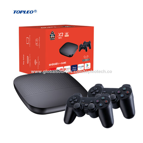 Buy Wholesale China Topleo Android Tv Box Retro Video 35000+ Games ...