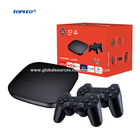 Buy Wholesale China Topleo Game Box Tv Android 4k Hd Output 64g 128gb ...