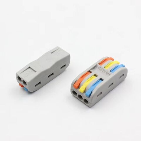 Push In Wire Connector Electric Cable Terminals Block Quick Wire Din ...
