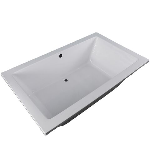 Big Acrylic Rectangle Drop-in Bathtub/hot Tub - China Wholesale Big ...