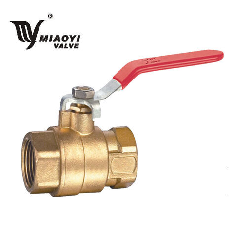 Water Flow Control Brass Ball Valve Pn20 High Quality Thread Connect ...