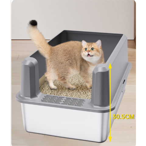 Buy Wholesale China Wholesale Semi Enclosed Anti Splash Cat Litter ...
