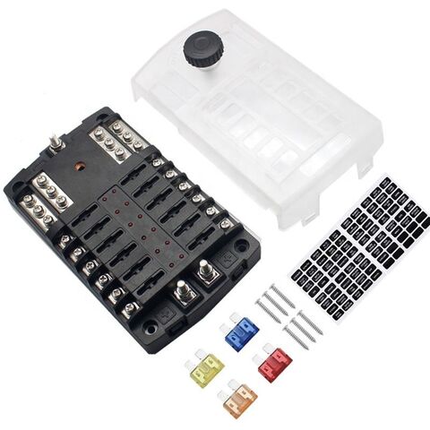 Bulk Buy China Wholesale 12 Way Blade Fuse Block Car Ato/atc Fuse Box Holder W/negative With ...