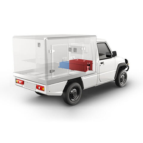 Chinese Eec L7e Mini Electric Pickup Truck For Last Mile Delivery And ...