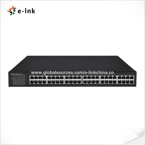 Buy Wholesale China Unmanaged 48 Port Gigabit Poe Switch With 48-ports ...