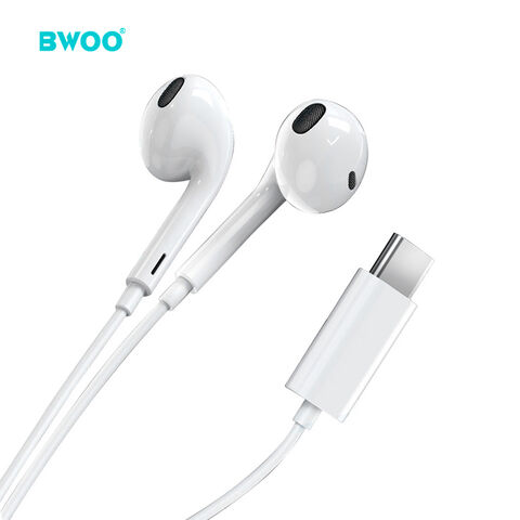 Buy Wholesale China Bwoo In-ear Earbuds Music Earphone Type C Wired ...