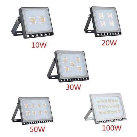 4pcs Ultrathin Led Flood Light 10w 20w 30w 50w 100w Ip65 110v/220v Led Spotlight Refletor ...