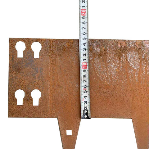 Flower Bed Metal Landscaping Edging Garden Steel Edging Border ...