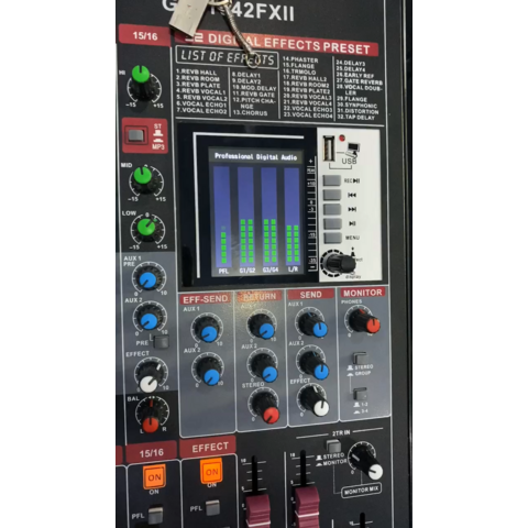 Acc Mgx1602 16 Channel Professional Stage Bar Pub Dj Digital Audio ...