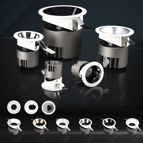 Buy China Wholesale Round Wall Black Ring Dimmable Led Cob Ceiling ...