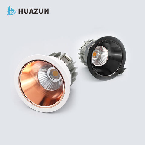 High Brightness Indoor Adjustable Led Downlight White Color Anti-glare ...