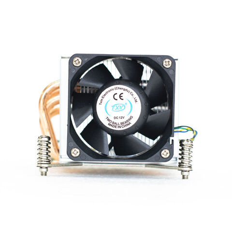 Factory New Design Cpu Cooler Fan 2u Lga2011 Square 4 Heat Pipe Side ...