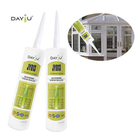 Window Gap Filler Waterproofing Acetic Glue All Purpose Glass Quick Dry ...