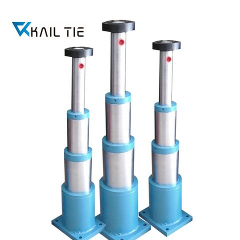 Telescopic Hydraulic Cylinder 5 Stage Long Stroke Hydraulic Cylinder ...
