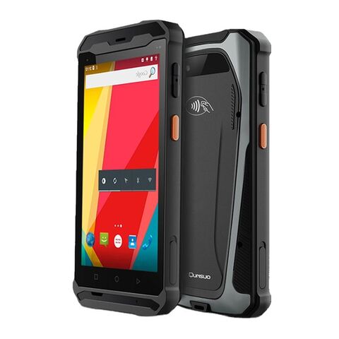 Rugged Touch Screen 4gb Ram Android Handheld Uhf Rfid Reader Terminal ...