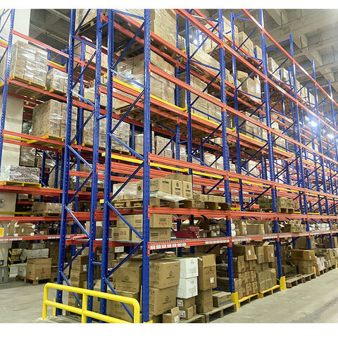 Racking System Industrial Pallet Rack Shelf Heavy Duty Steel Warehouse Stacking Pallet Racking ...