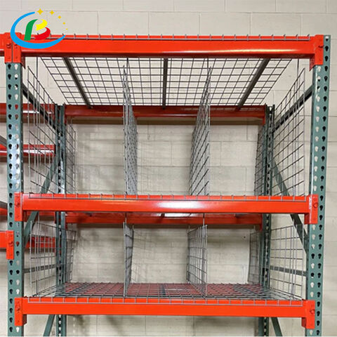 High Quality Galvanized Warehouse Shelf Snap-in Dividers For Pallet ...