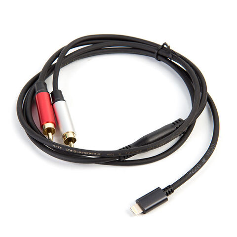 Buy Wholesale China Lightning To Rca Audio Cable Rca Y Adapter 2 Rca ...