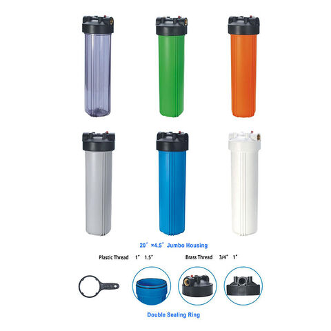 10inch 20inch Bb Jumbo Plastic Water Filter Housing Big Blue Sediment ...