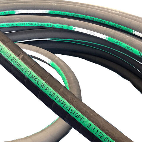 4sh Hydraulic Hose High Pressure Rubber Hose Fitting Applied To The ...