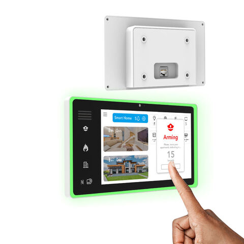 Zigbee Zwave Ips Touch Android Intercom Security Alarm Control Panel 8 ...